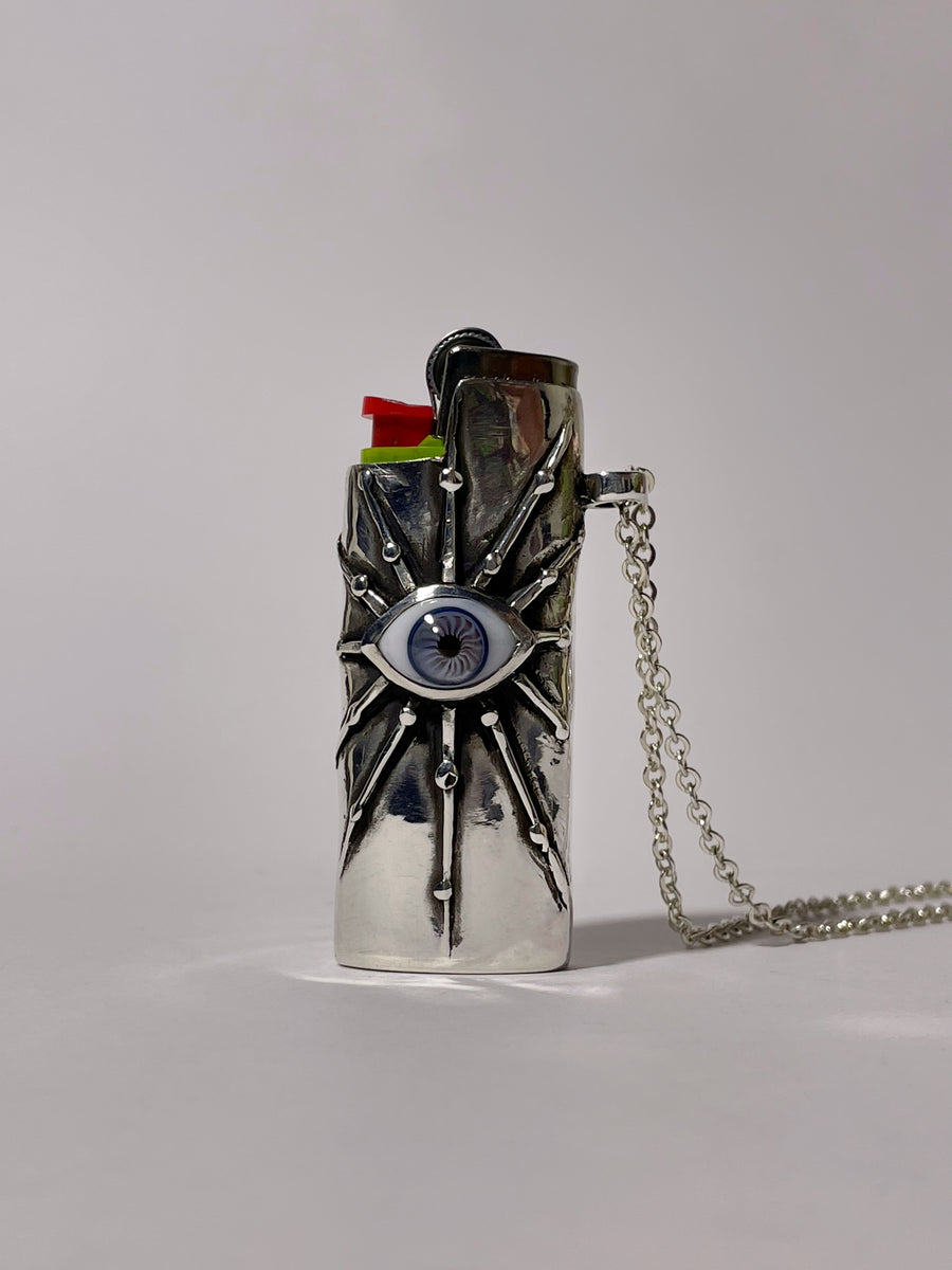 Porta Encendedor con Ojo Azul – cruzada mexico